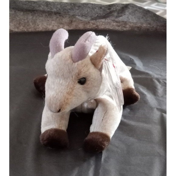 Toys | Ty Beanie Babies Goatee The Mountain Goat | Poshmark